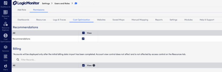 Cost Optimization - Billing | LogicMonitor